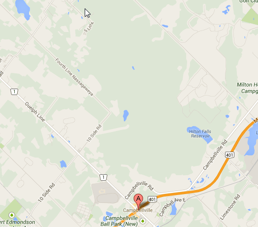 Images of Hilton Falls Near Milton, Ontario, Canada