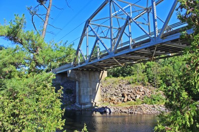 Recollet Falls at French River Provincial Park in Ontario, Canada
