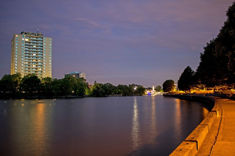 Port Credit, Ontario: Sunrise At The Harbour (On Lake Ontario)
